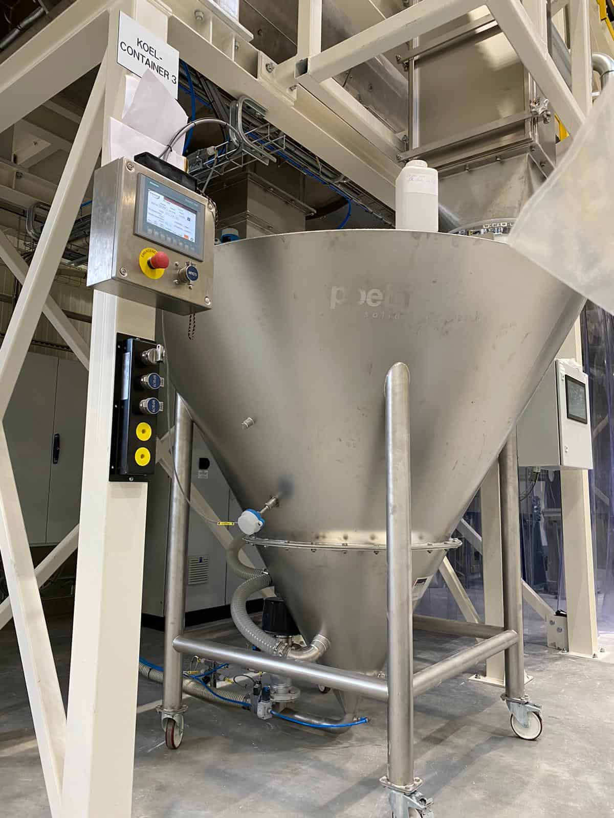 Screw Heat Exchanger, Cooling Hopper • BulkInside