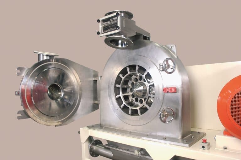 Poly-Mill Industrial Pin Mill • BulkInside • Size & Volume Reduction