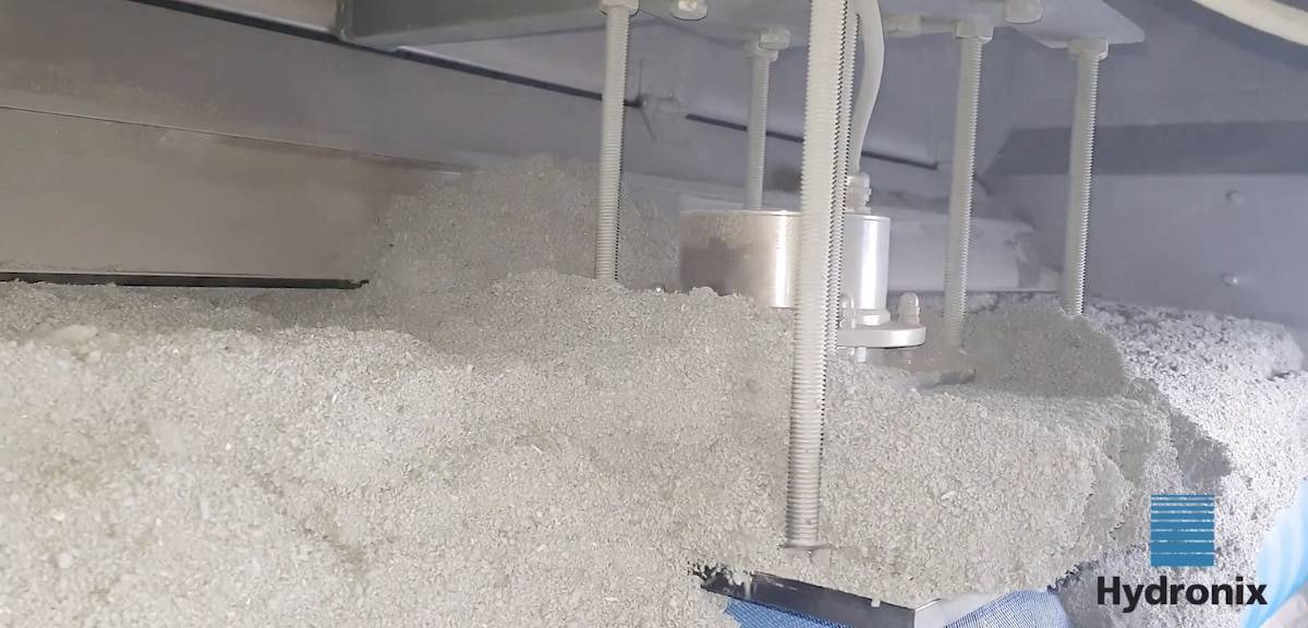 Hydro-Mix Moisture Sensor used in a Wastepaper Dryer • BulkInside