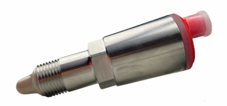 Compact Capacitance Sensor for Point Level Detection in Solids