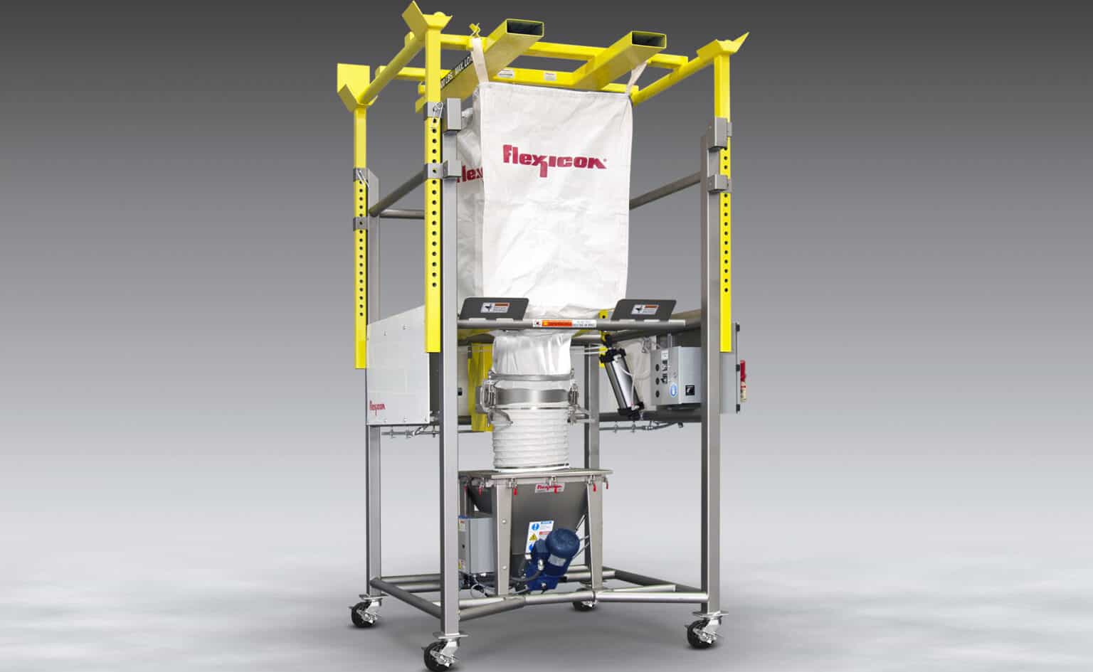 Mobile Sanitary Bulk Bag Discharger • BulkInside