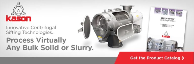 Get Kason's Centrifugal Sifter Product Catalog • BulkInside