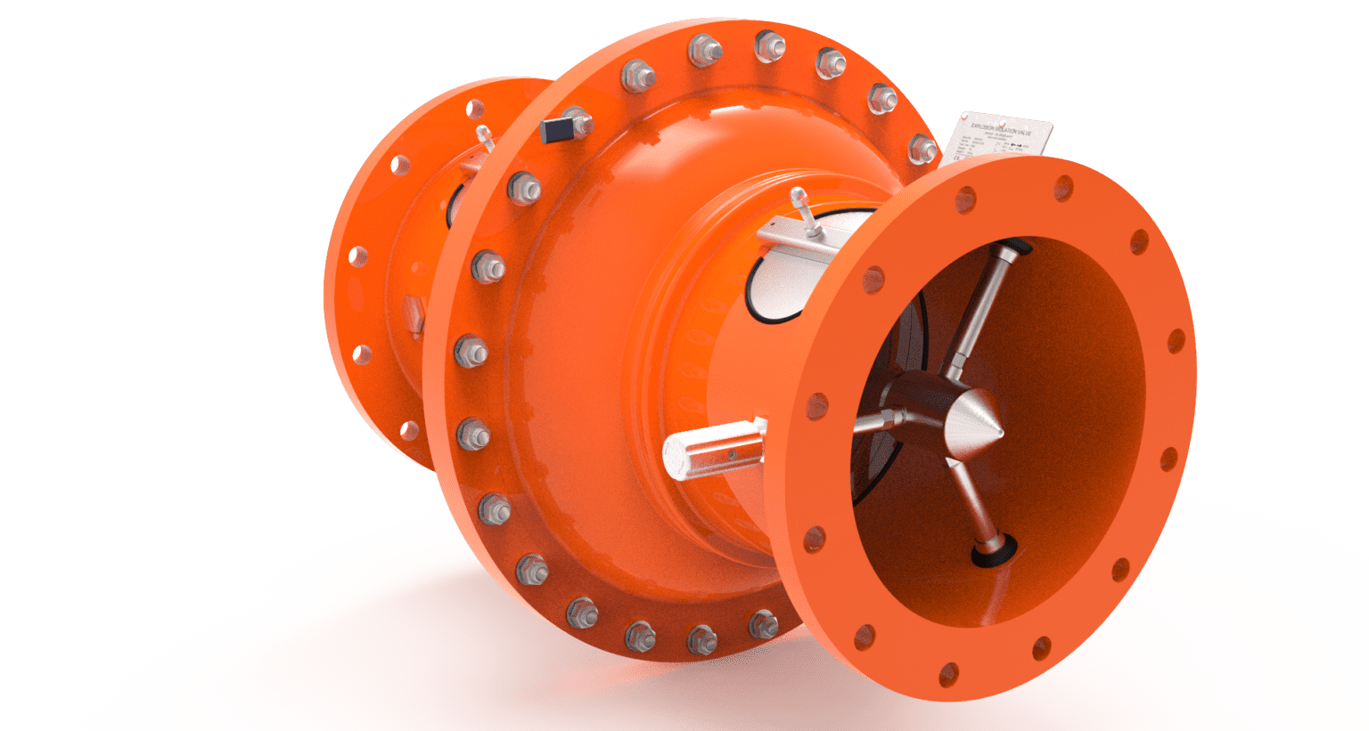 New Generation Of The VENTEX® Explosion Isolation Valves • BulkInside