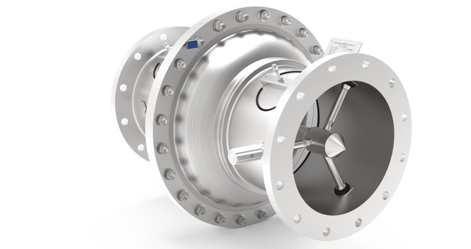 New Generation Of The VENTEX® Explosion Isolation Valves • BulkInside