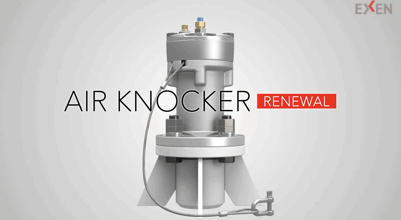 New Model EXEN Air Knocker PB Type for your Material Flow Problems