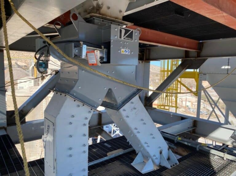 Vortex Chute Diverters Handle Lime and Limestone • BulkInside