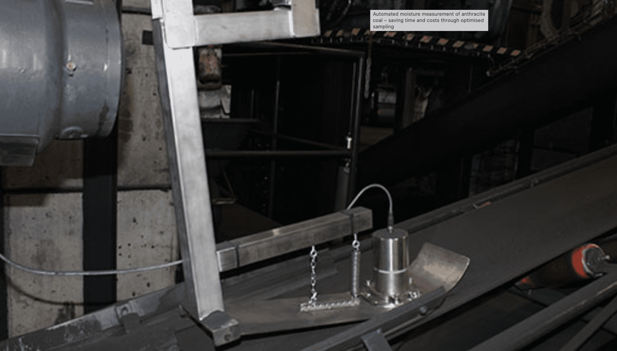 Automated Moisture Measurement of Anthracite Coal - Saving Time and Costs Through Optimised Sampling