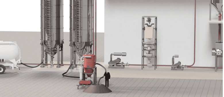 Bag Dump Station Ideal for Manual Discharge of Powders or Granular Materials