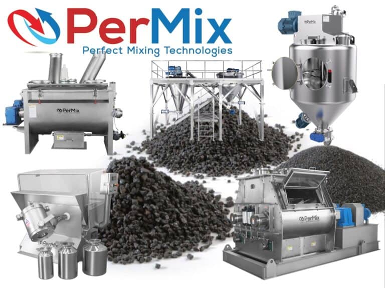 Powder Mixers Built With Hardox Steel For Mixing Abrasives