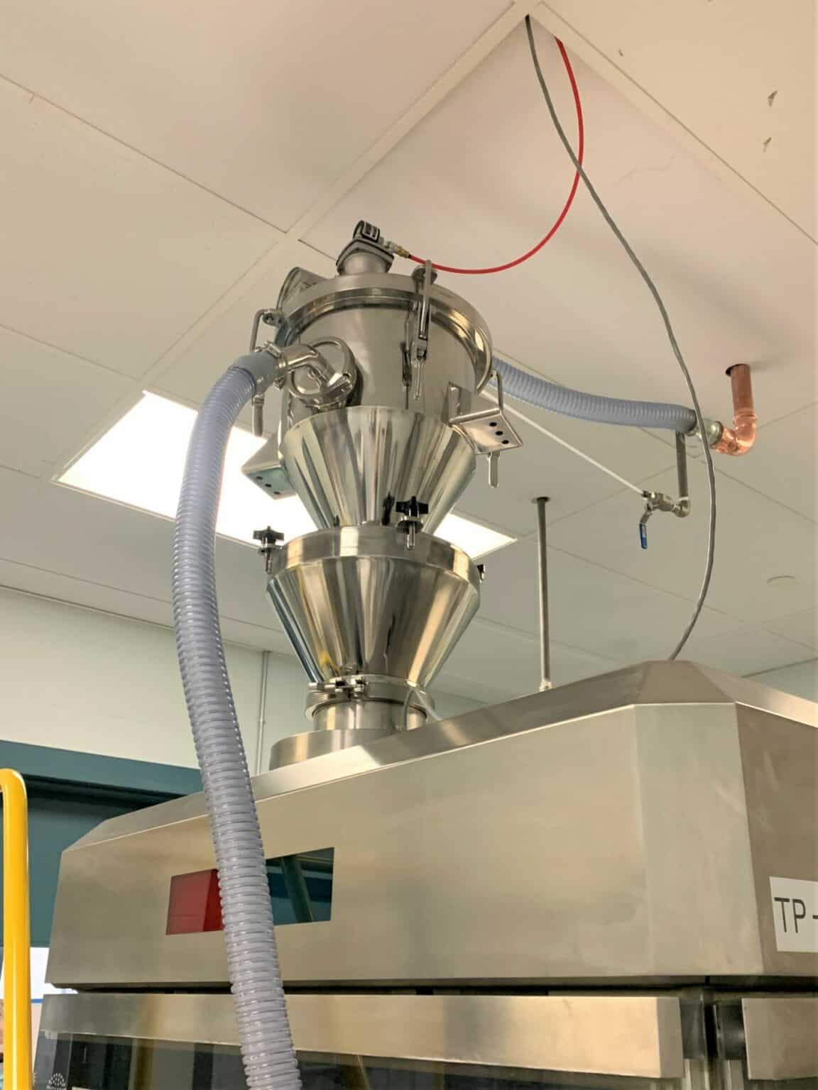 Continuous Conveying of Pharmaceutical Ingredients to Tablet Presses