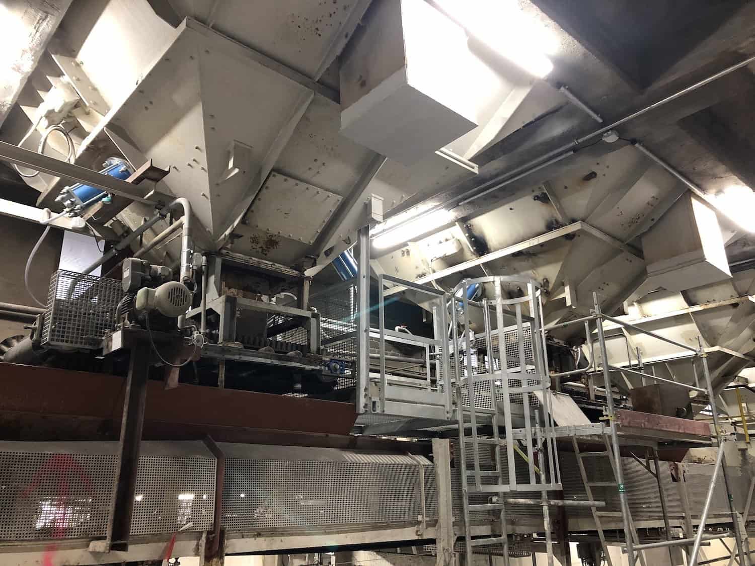 Pneumatic Conveying System Features Low Profile Vessels