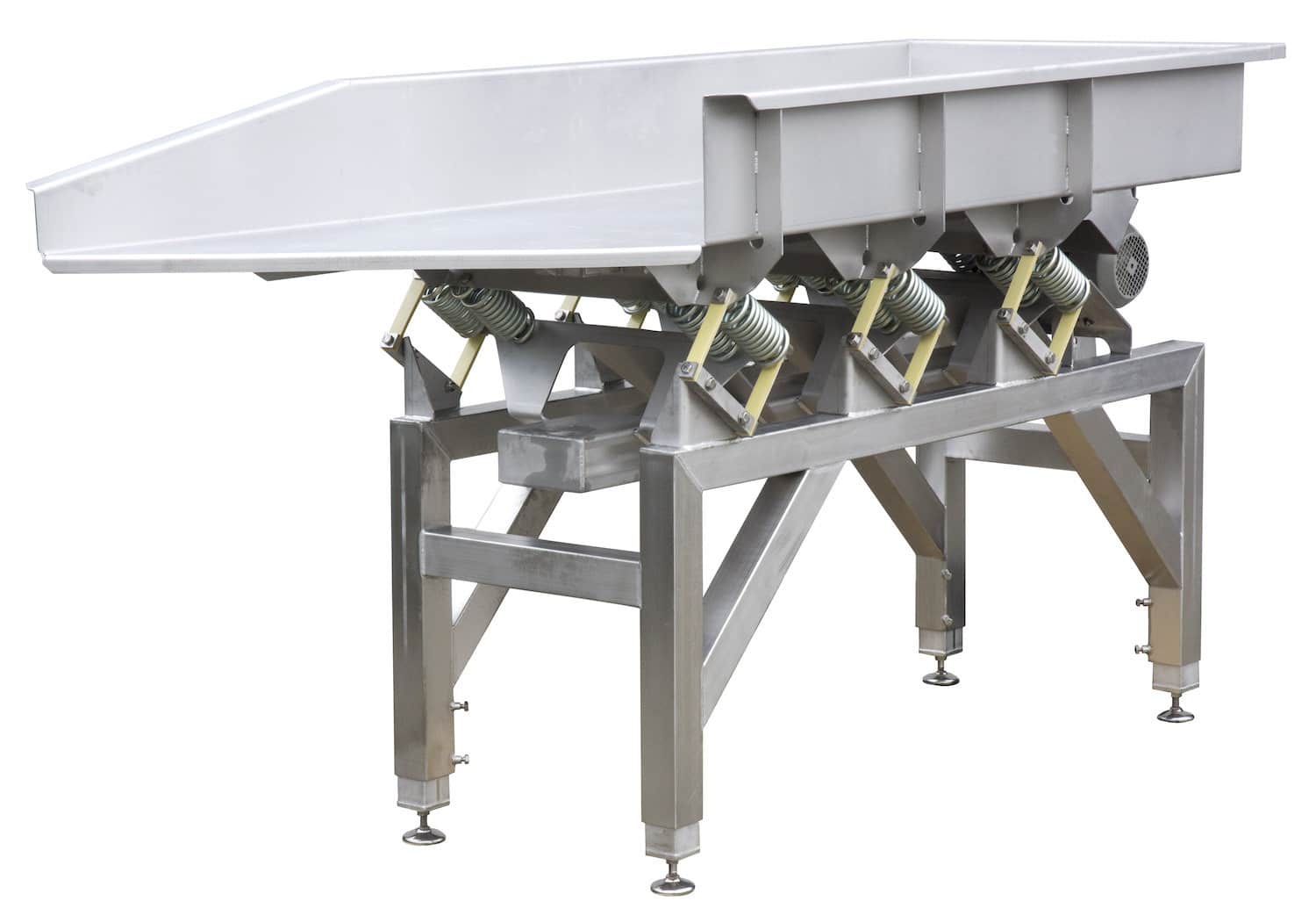 Alvibra Vibratory Feeders Designed for Specific Project Layout • BulkInside