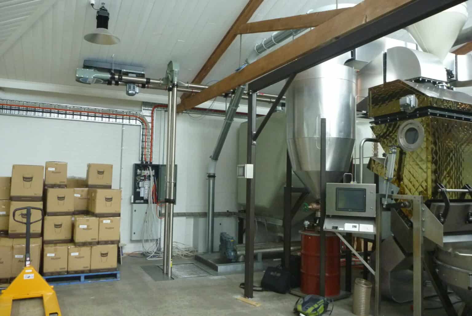 A Coffee Conveying Solution for Allpress Espresso • BulkInside