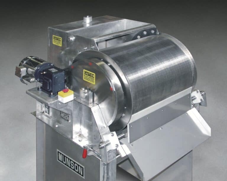 Rotary Drum Screen Removes Solids From Effluent Streams • BulkInside