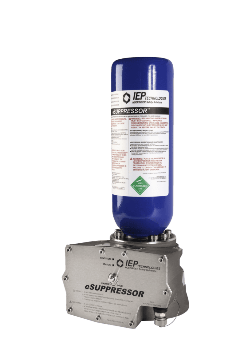 Extinguisher Used for Explosion Suppression & Isolation Systems