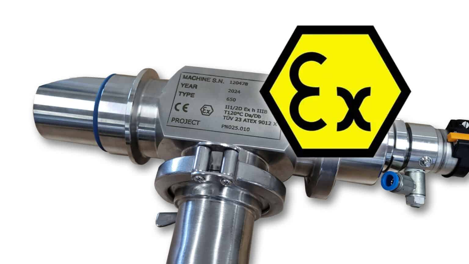 Dinnissen Sampling Unit now ATEX Certified • BulkInside