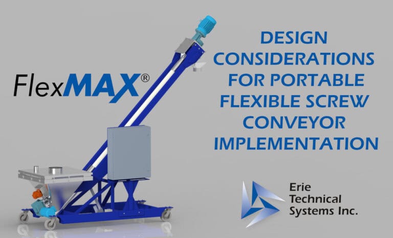 Design Considerations for Portable Flexible Screw Conveyors • BulkInside