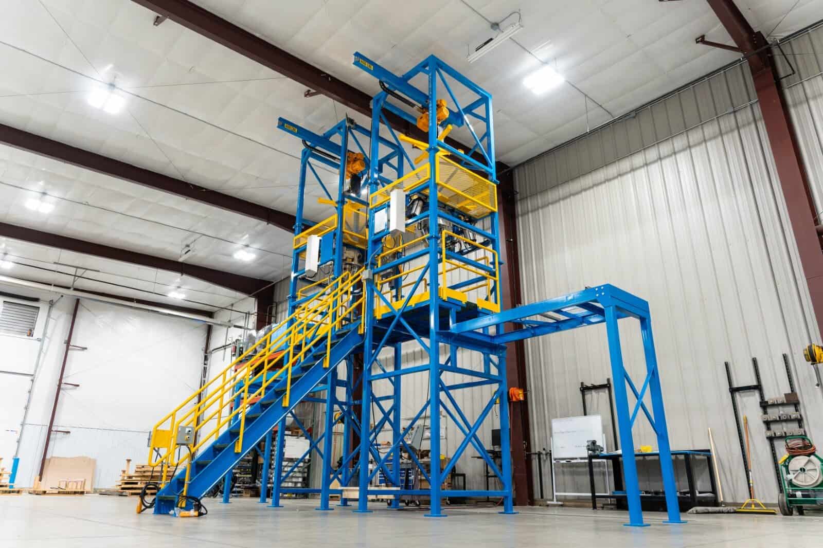 Bulk Bag Unloaders for Chemical Applications | Cupric Sulfate
