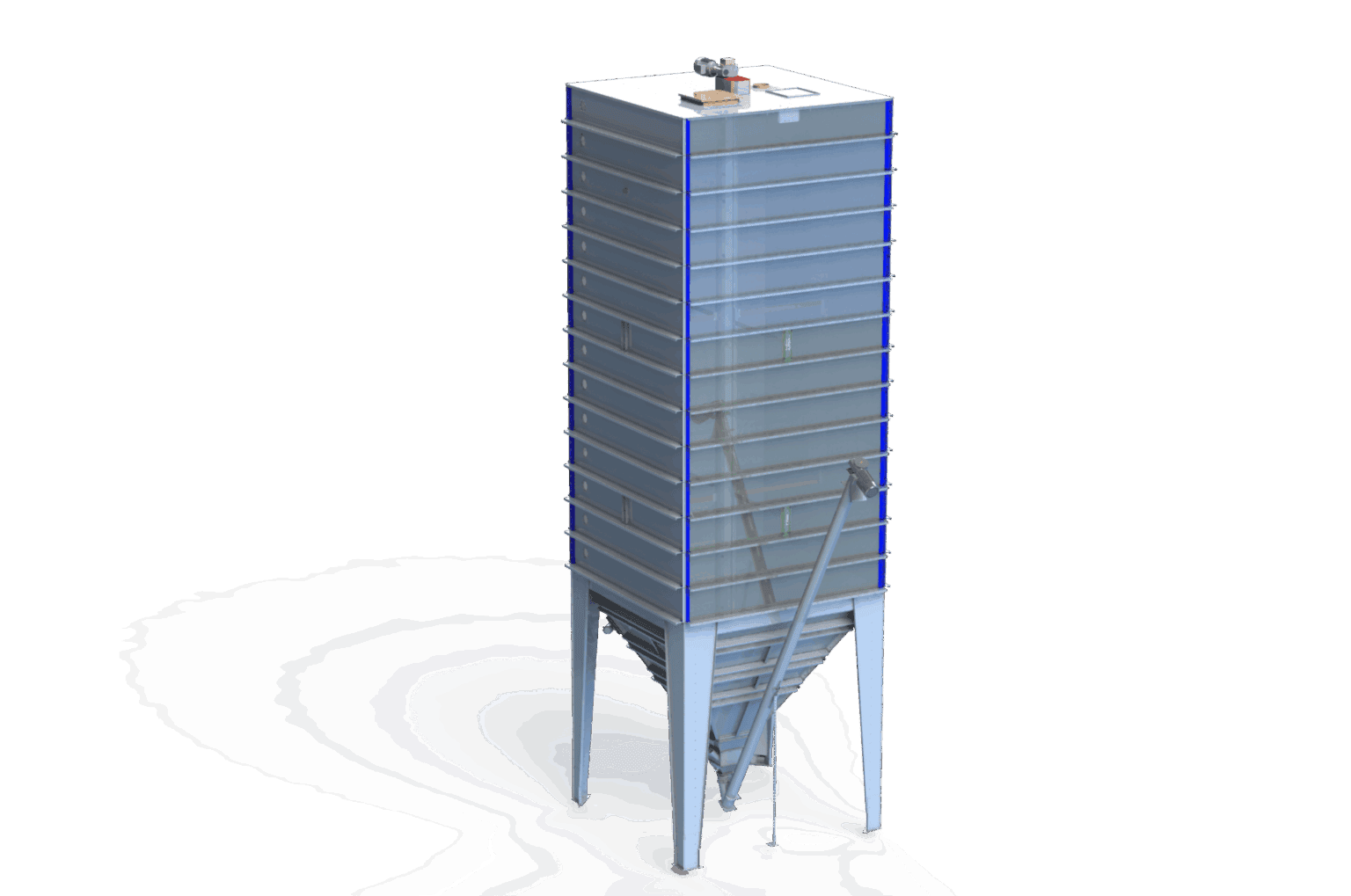 When Mixing Is Critical: BM Silo’s Auger Mixing Silo Raises the ...
