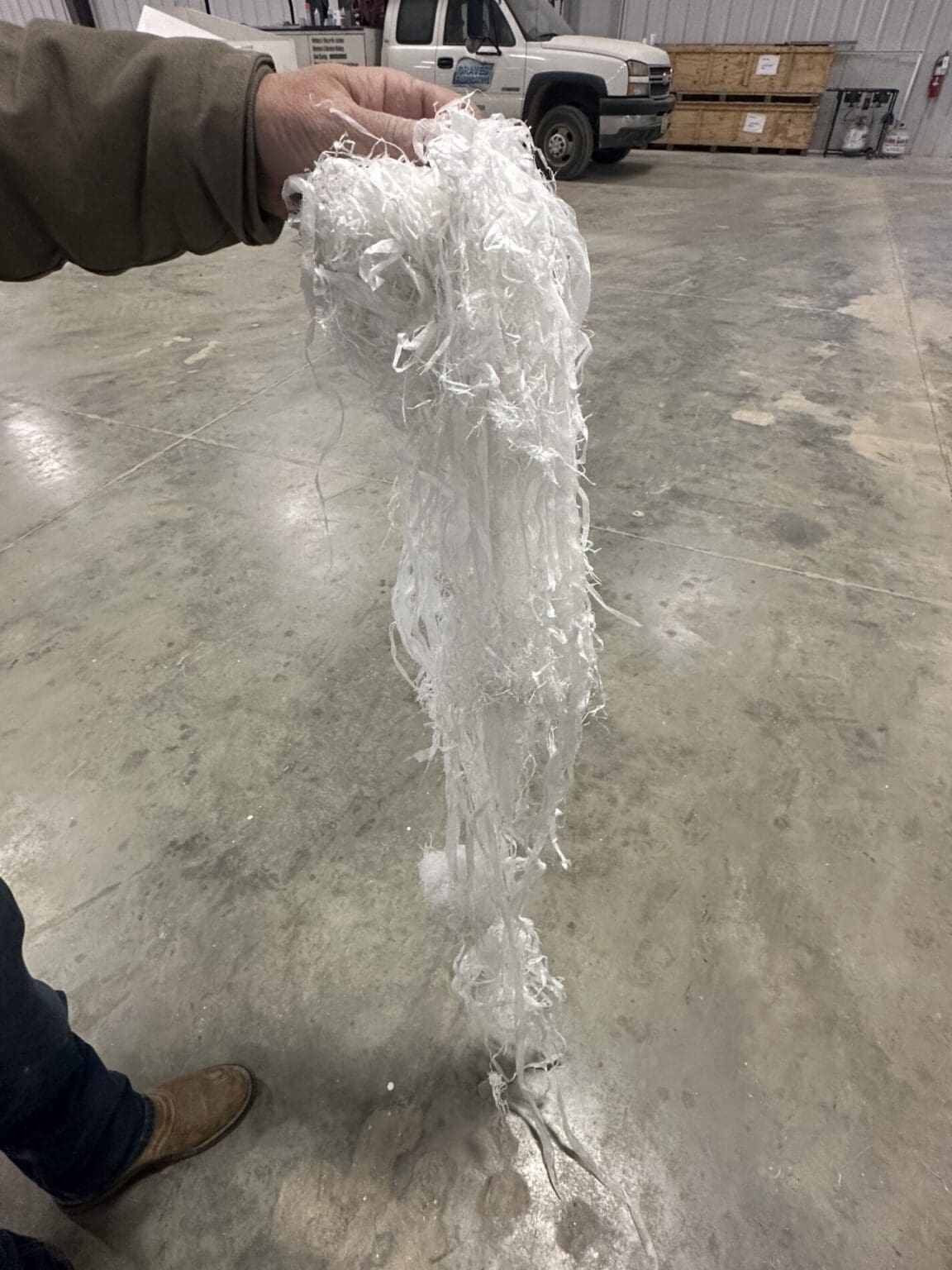 Vortex Angel Hair Trap for Plastic Manufacturer in Southern United States